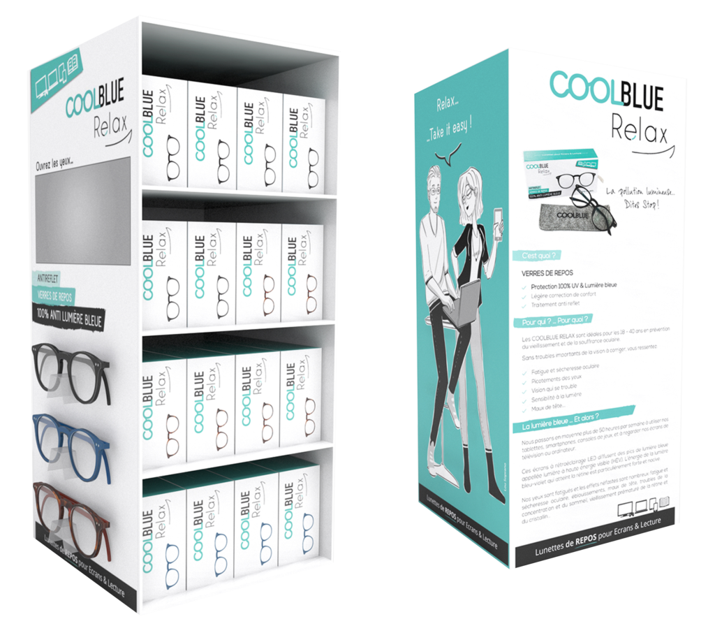 PRODUCT STANDS | Best Vision International - Varionet - Safety Eyeglasses